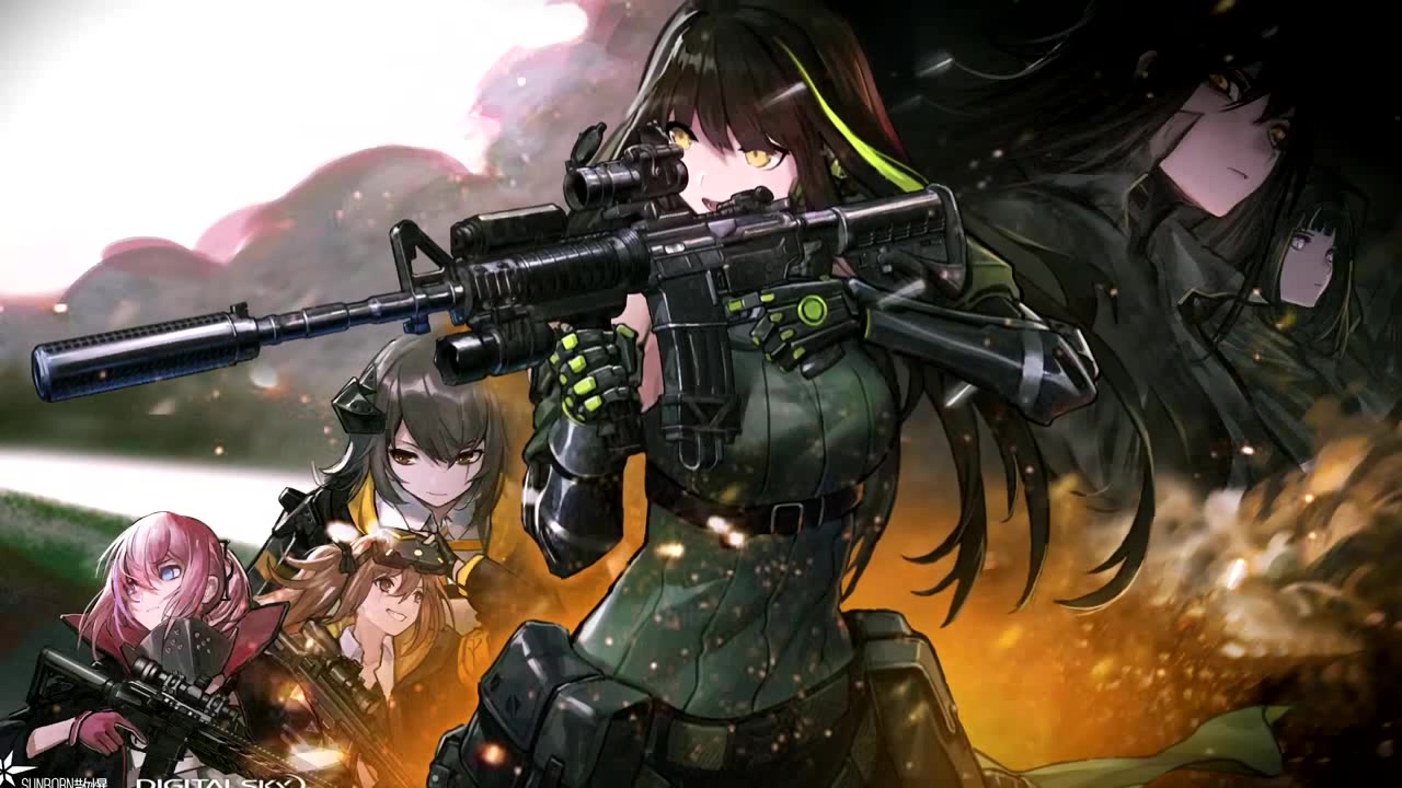 Girls' Frontline Shattered Connexion Animated BG - Coub