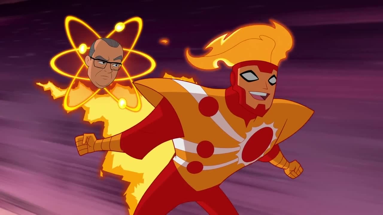 Justice League Action love where the heart is characters FIRESTORM - Coub