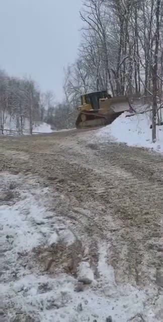 When you tell the dozer hand it’s time to go home, - Coub