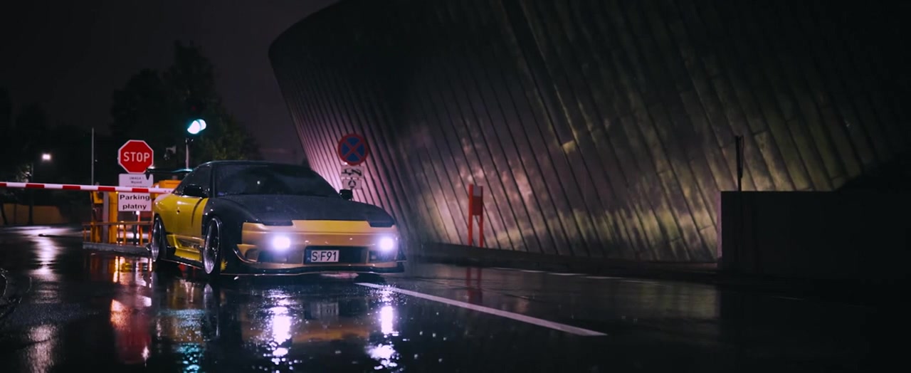 NISSAN SILVIA S13 200SX RAINY NIGHT - Coub
