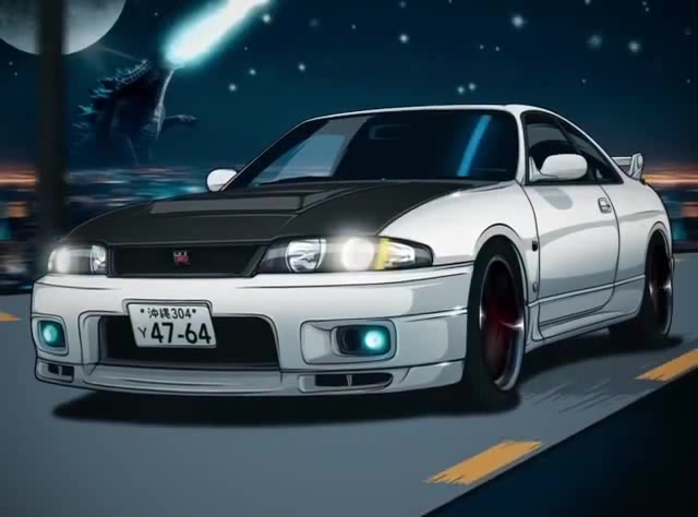 Nissan Skyline GTR-R33 Animation - Coub