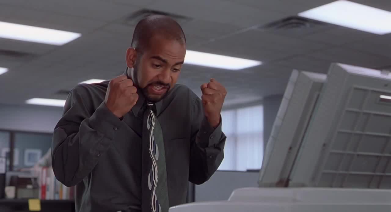 Office Space Printer Gif