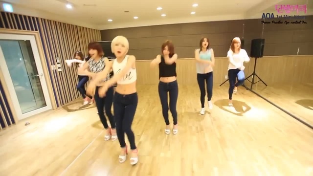 AOA - 단발머리(Short Hair) 안무영상(Dance Practice) Eye Contact ver. - Coub