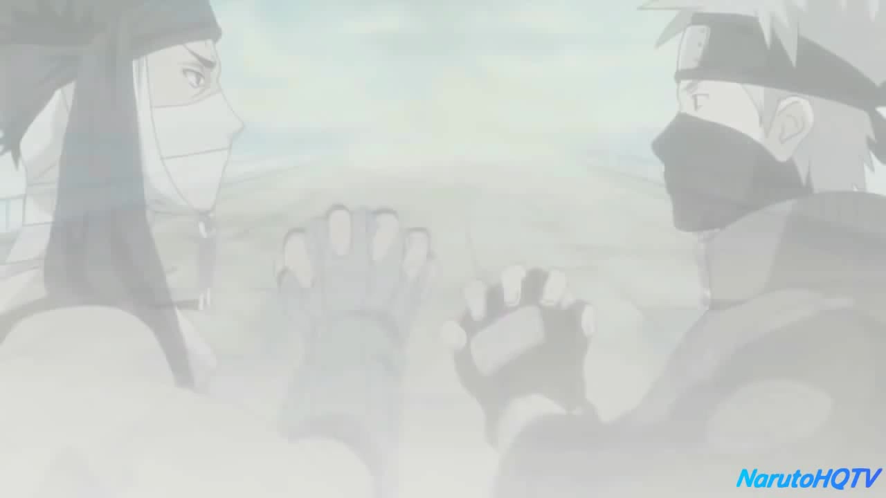 Kakashi Vs Zabuza Water Dragon Jutsu