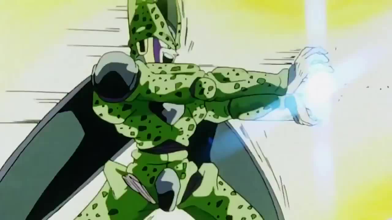 Gohan Vs Cell Kamehameha