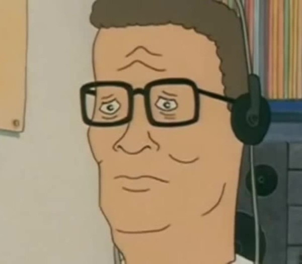 Hank Hill Smil King Of The Hill Bumper Sticker Etsy