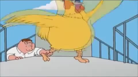 Peter Griffin Contro Pollo