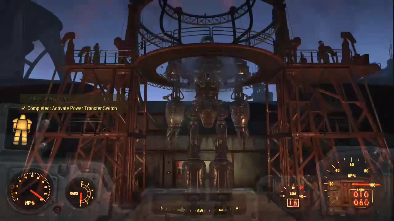 Fallout 4 Liberty Prime startup - Coub