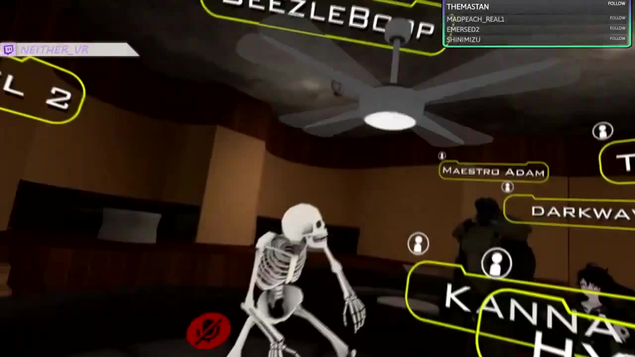 VRChat skeleton - Coub