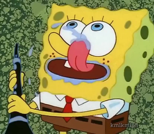 Spongebob Dry Lips