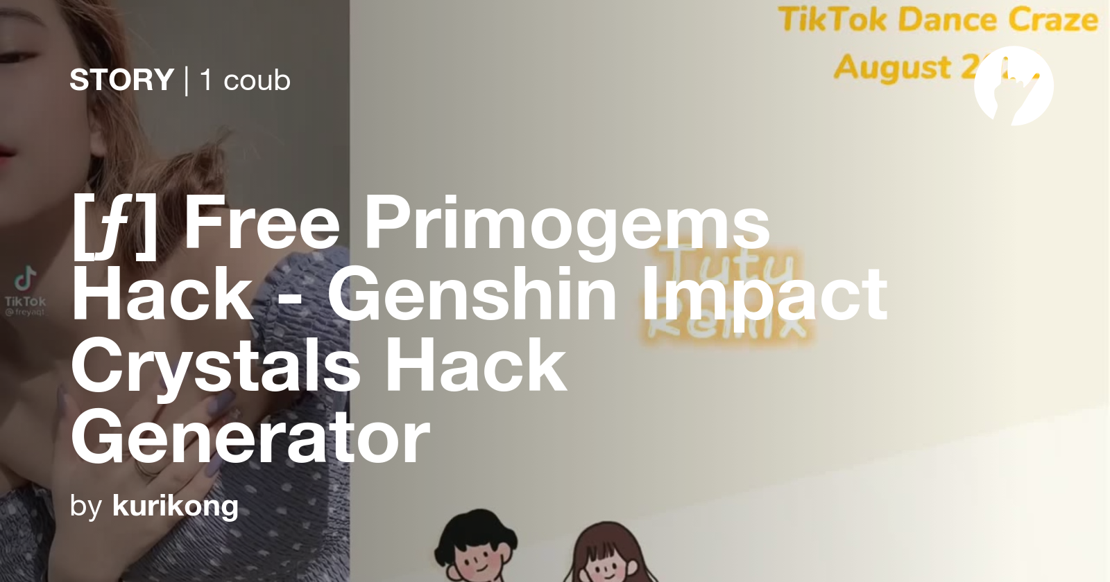 [ƒ] Free Primogems Hack - Genshin Impact Crystals Hack Generator - Coub