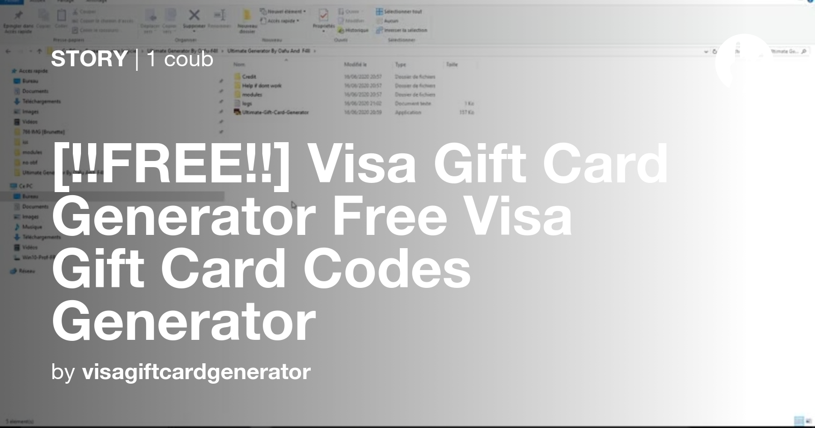 [!!FREE!!] Visa Gift Card Generator Free Visa Gift Card Codes Generator ...