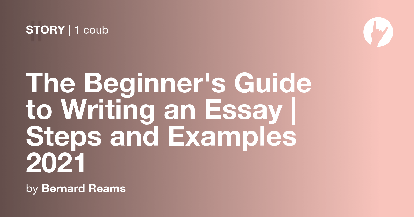 The Beginner's Guide to Writing an Essay | Steps and Examples 2021 - Coub