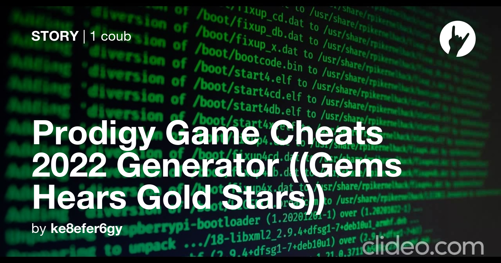 Prodigy Game Cheats 2022 Generator ((Gems Hears Gold Stars)) - Coub