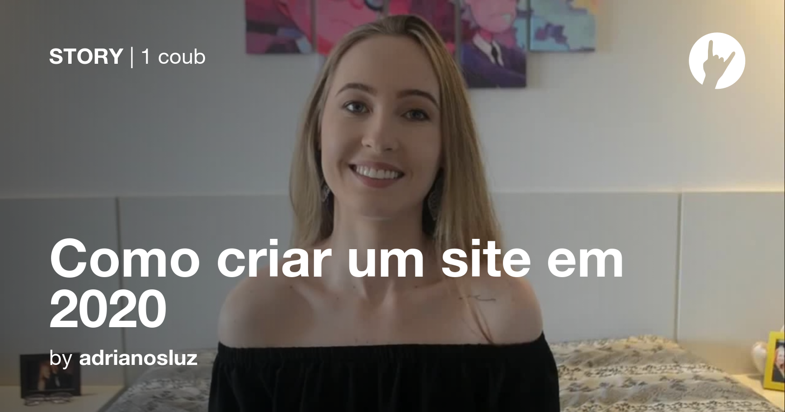 Como criar um site em 2020 - Coub