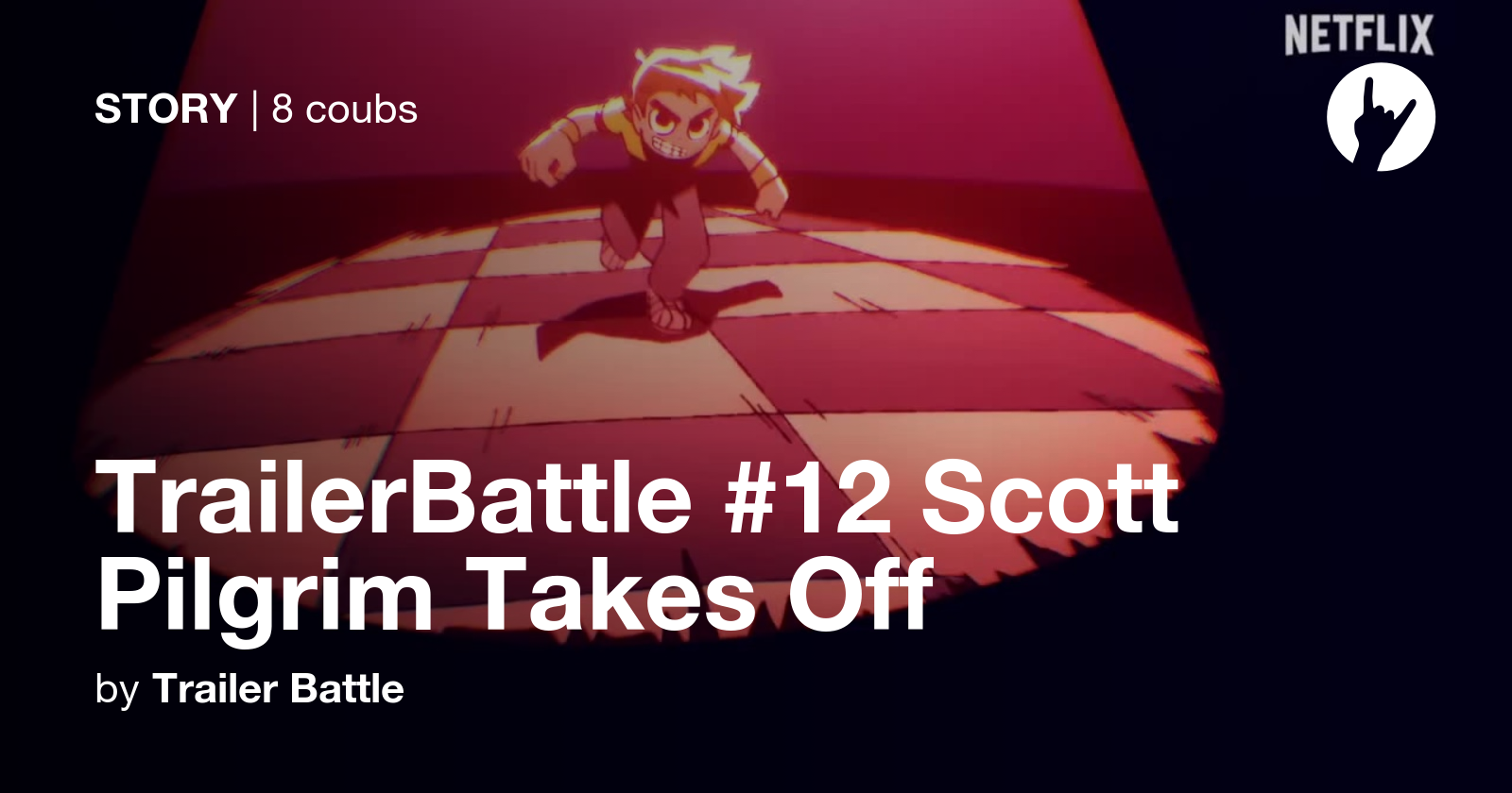 TrailerBattle #12 Scott Pilgrim Takes Off - Coub