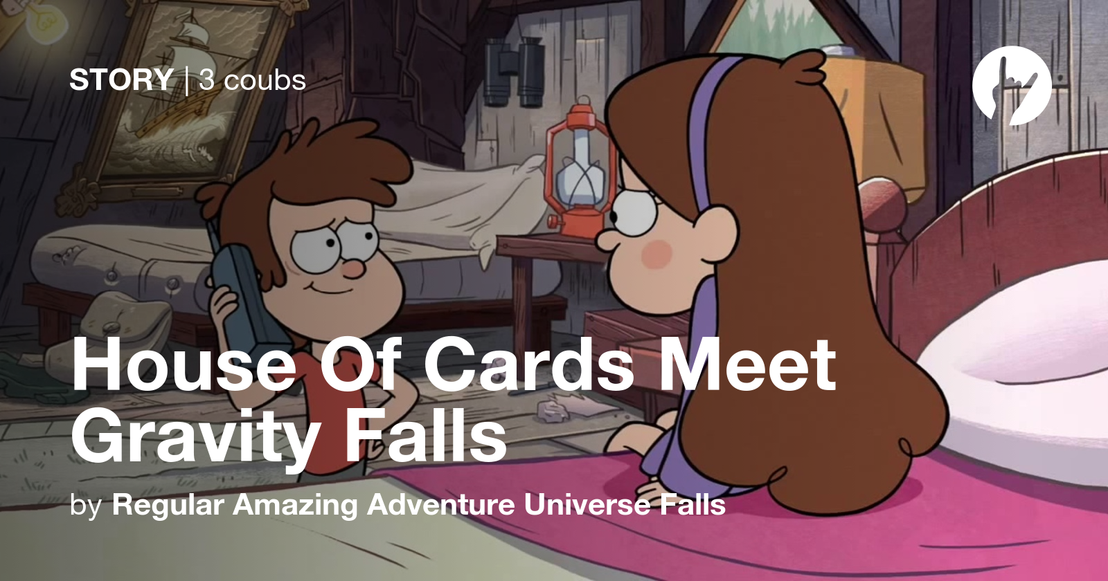 House Of Cards Meet Gravity Falls - Coub