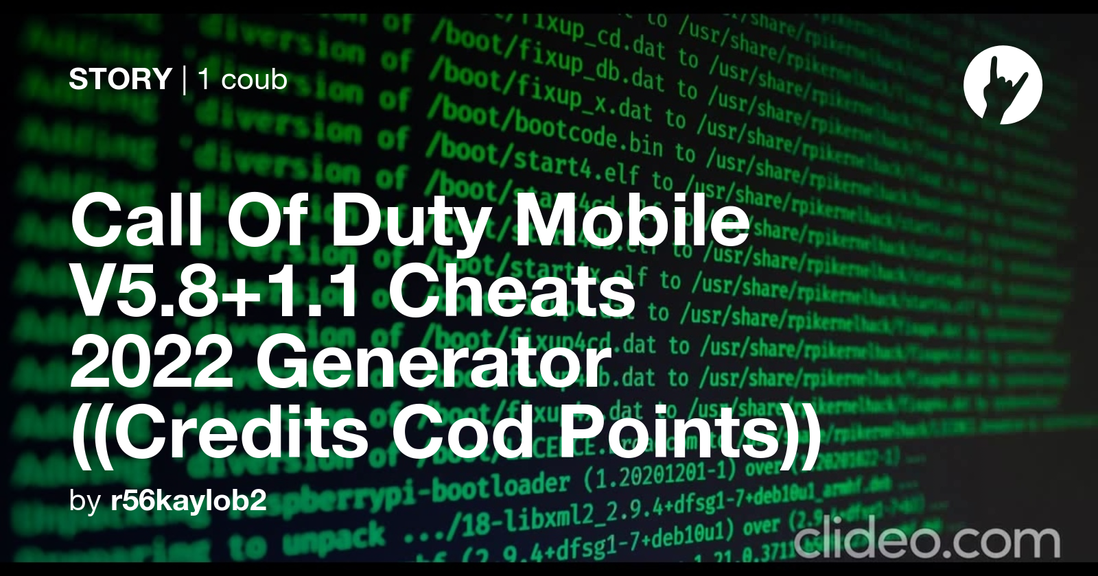 Call Of Duty Mobile V5 8 1 1 Cheats 2022 Generator Credits Cod Points Coub