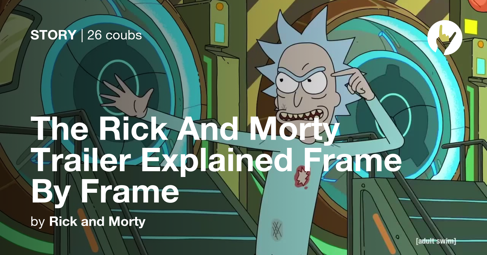 The Rick And Morty Trailer Explained Frame By Frame - Coub