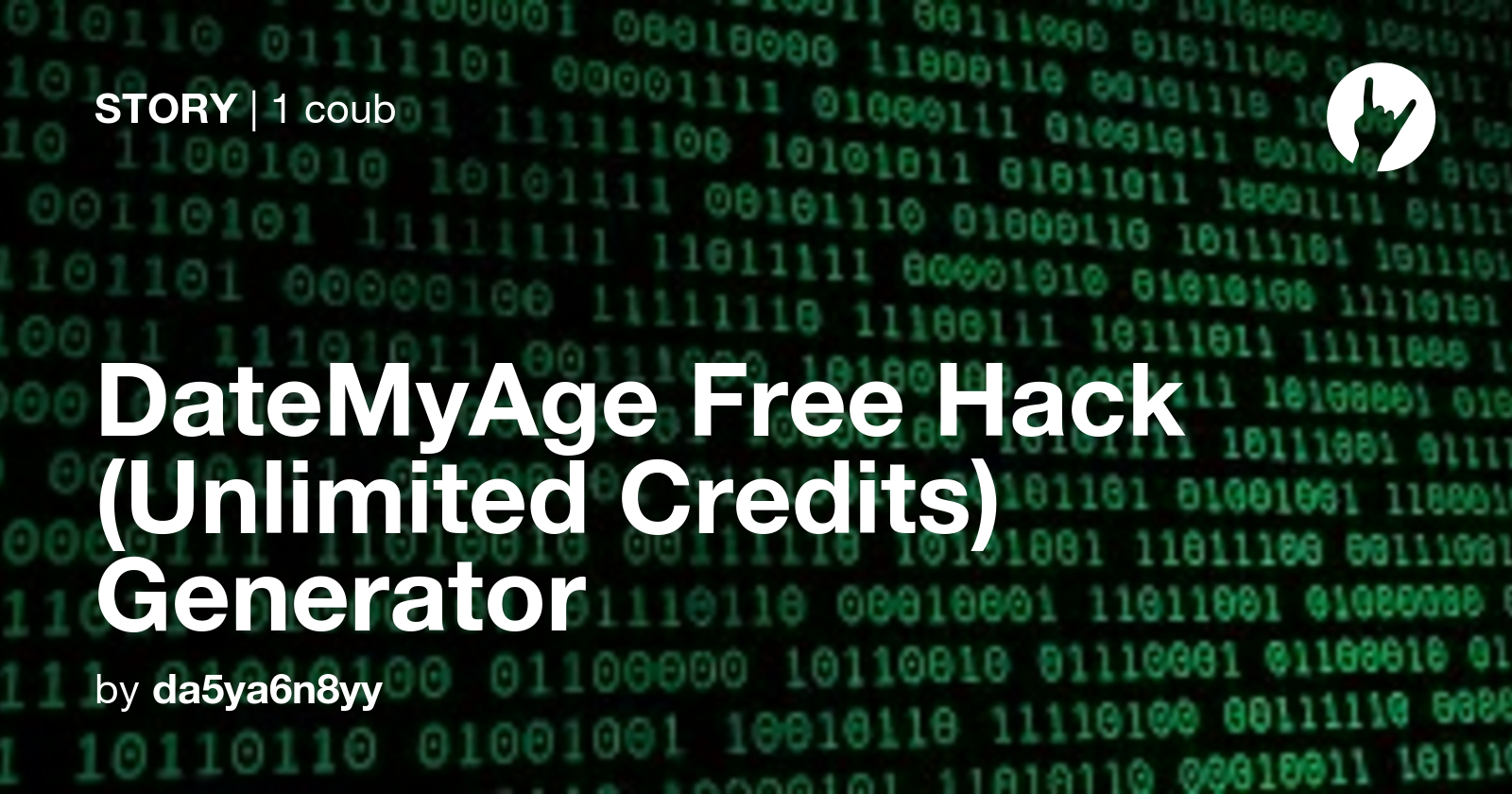DateMyAge Free Hack (Unlimited Credits) Generator - Coub