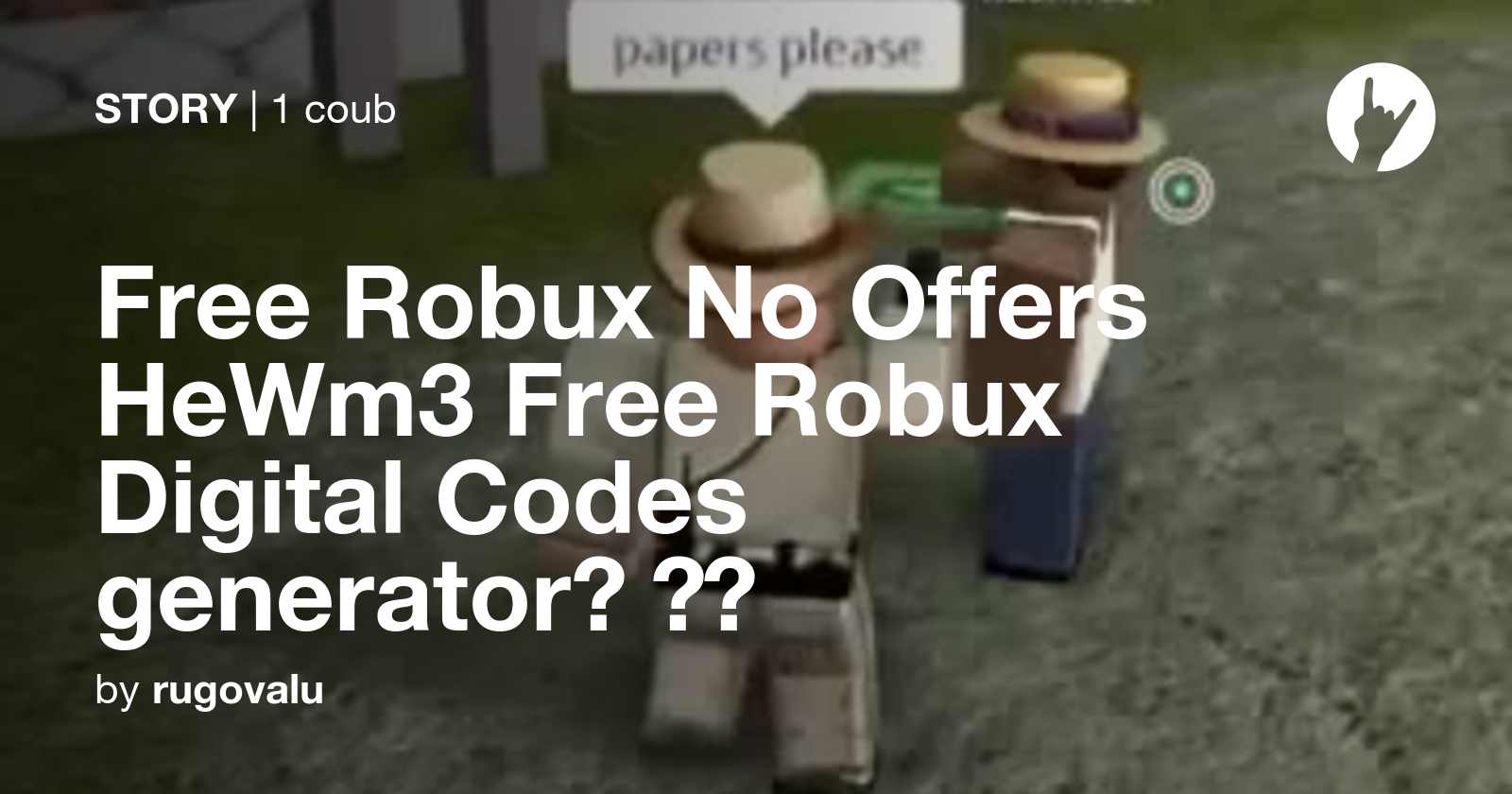 Free Robux No Offers HeWm3 Free Robux Digital Codes generator ↗ - Coub