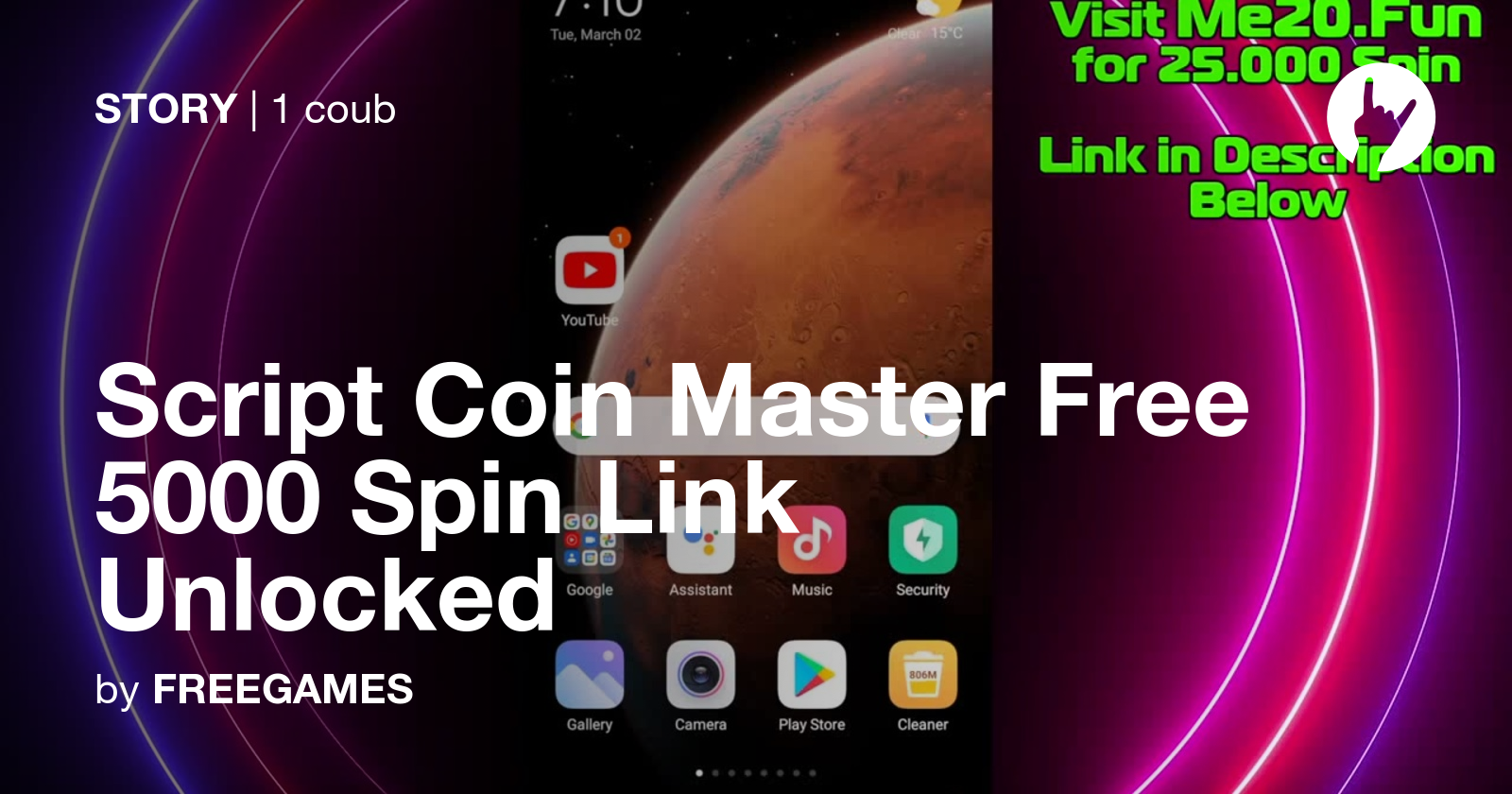 Script Coin Master Free 5000 Spin Link Unlocked - Coub