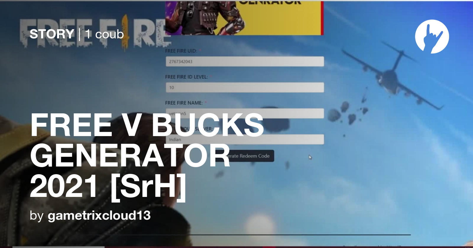 FREE V BUCKS GENERATOR 2021 [SrH] - Coub