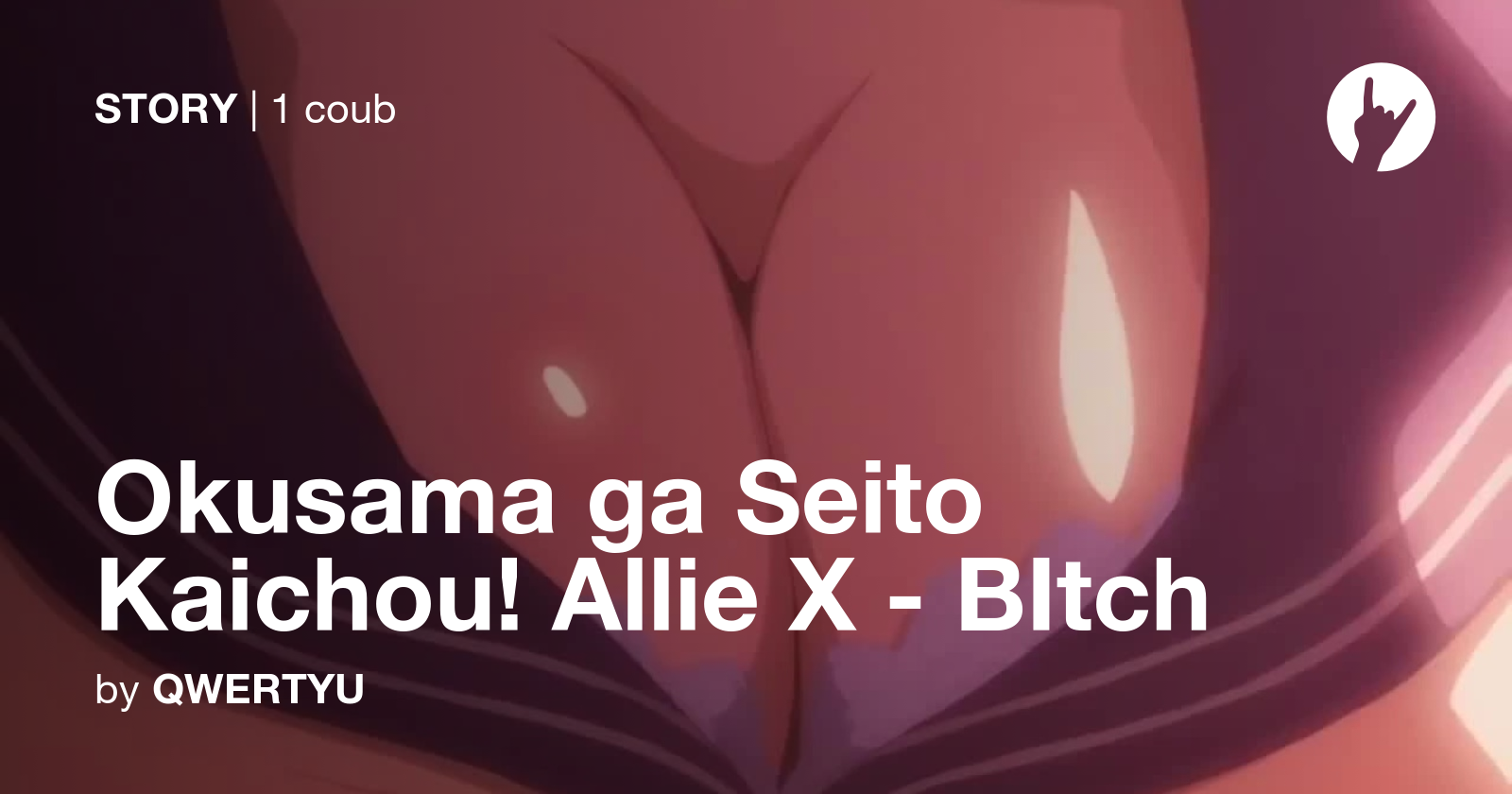 Okusama ga Seito Kaichou! Allie X - BItch - Coub