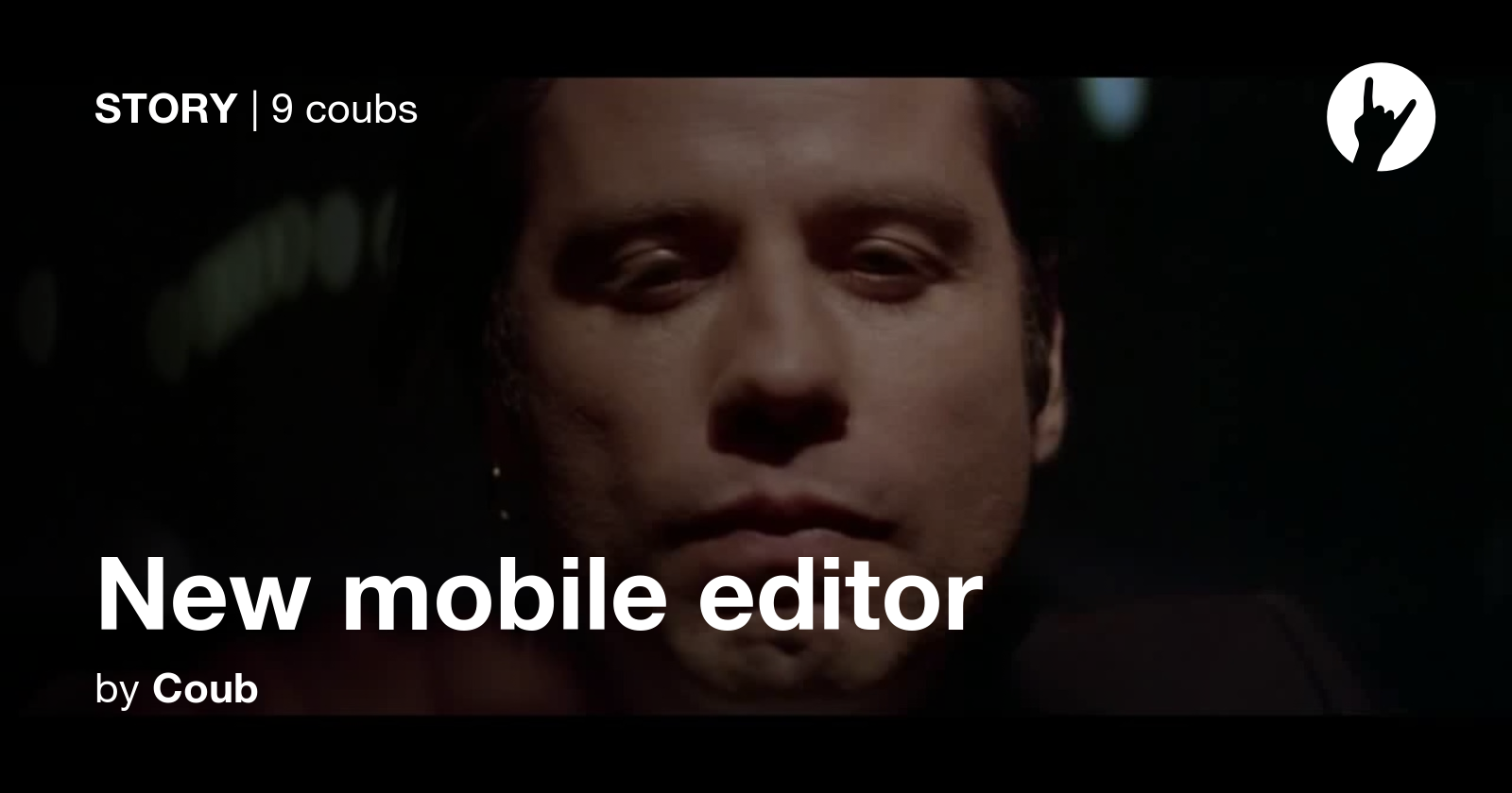 New mobile editor - Coub