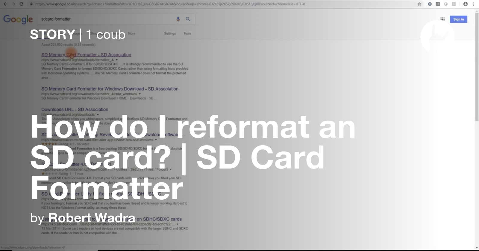 How do I reformat an SD card? | SD Card Formatter - Coub