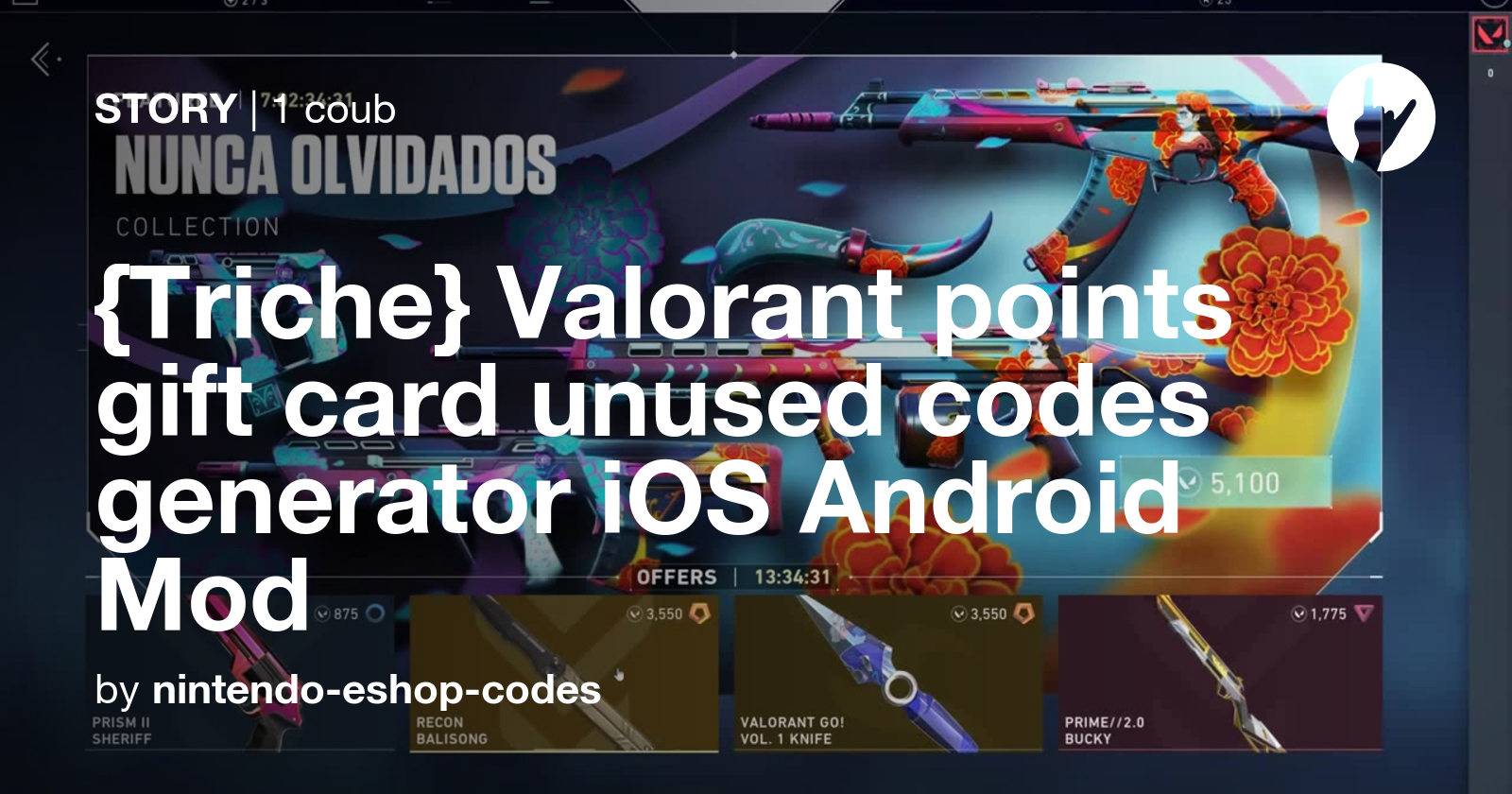{Triche} Valorant points gift card unused codes generator iOS Android ...