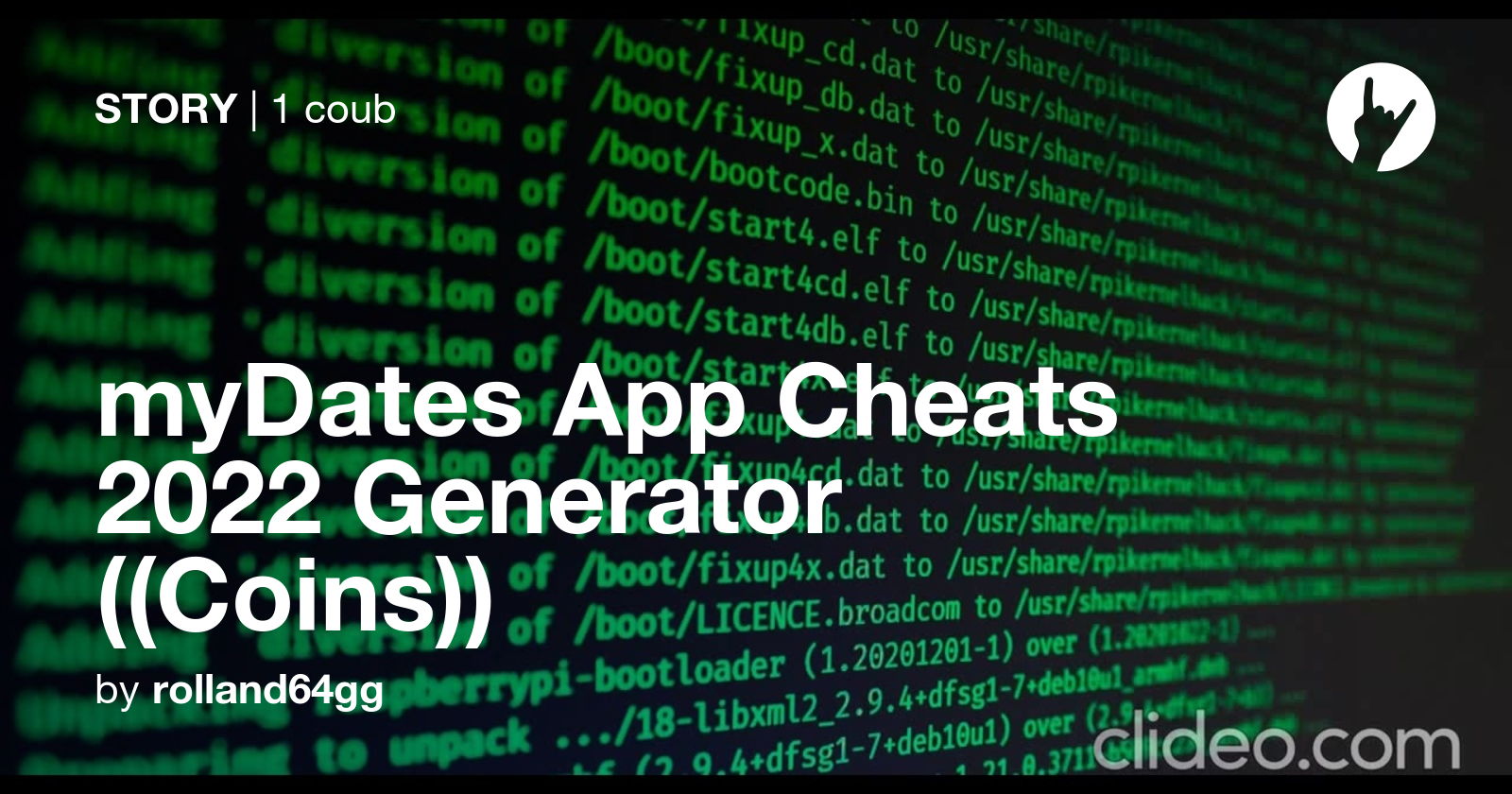 myDates App Cheats 2022 Generator ((Coins)) - Coub
